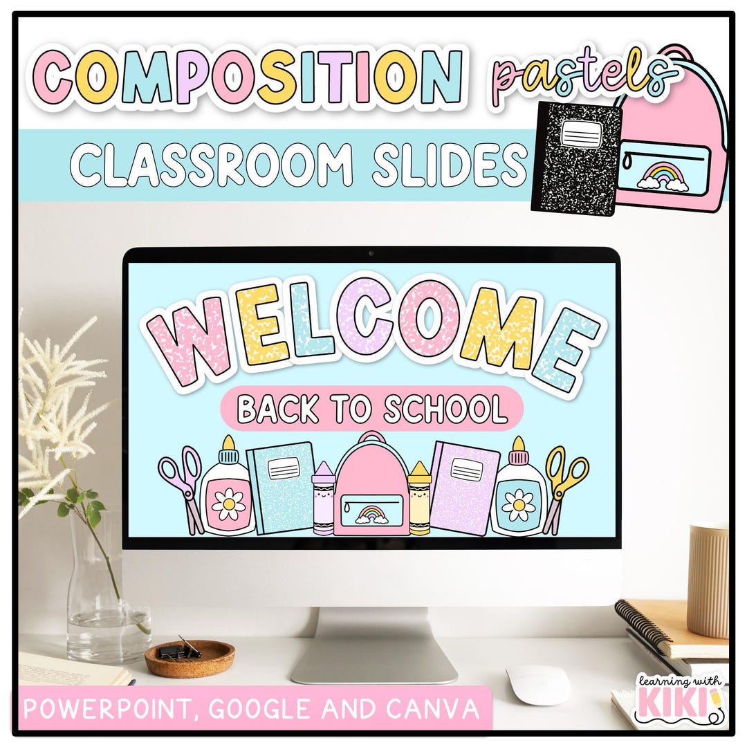 Back to School Powerpoint and Google Slides™ Templates for Teachers ...