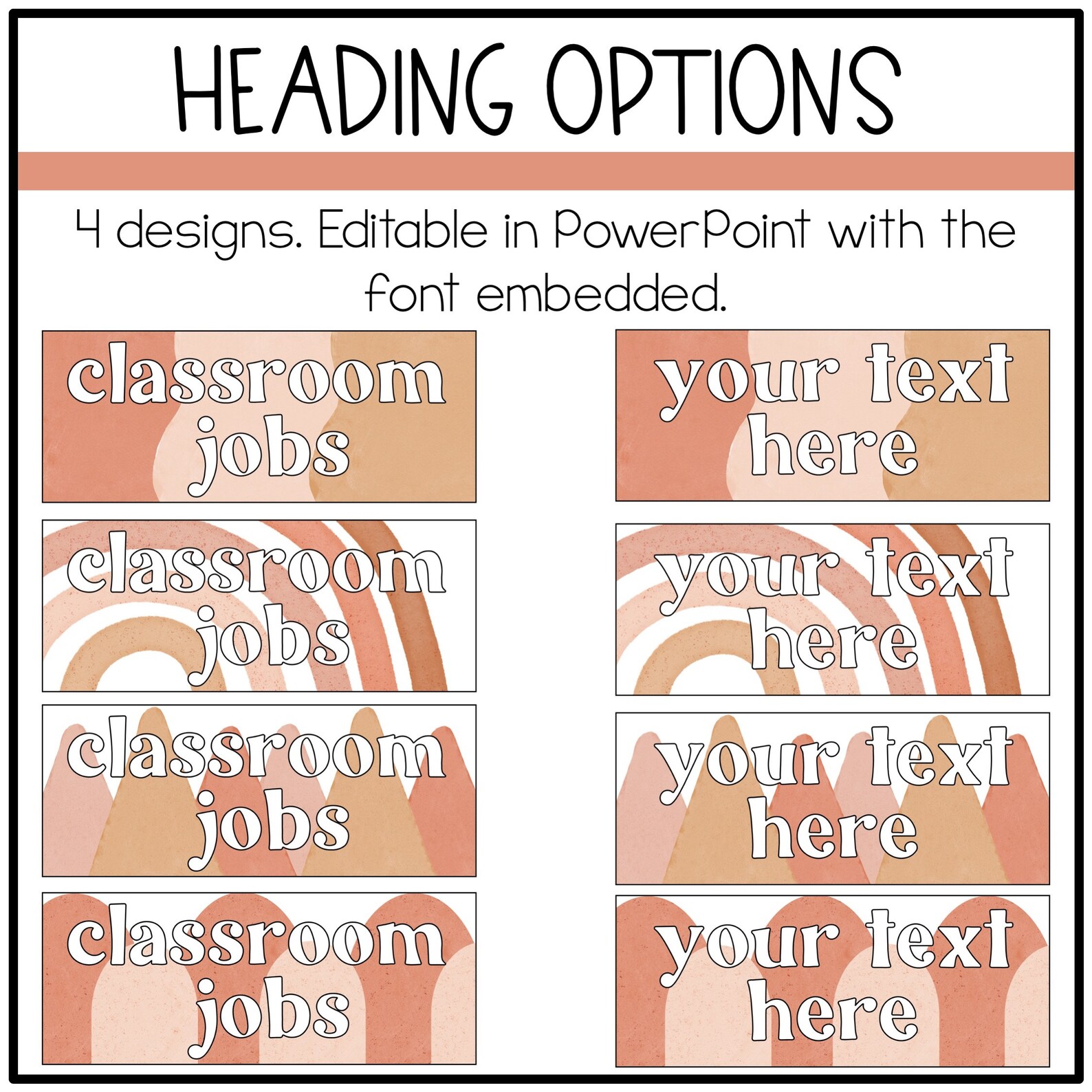 Boho Neutrals Classroom Decor Classroom Jobs for Students - Etsy