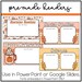 Fall Daily Google Slides and Powerpoint Templates With Timers, Autumn ...