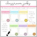 Retro Pastel Classroom Decor | Classroom Jobs for Students | Printables ...