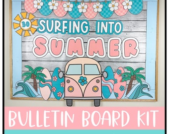 ABC Countdown to Summer Bulletin Board Alphabet Countdown Pennants End ...
