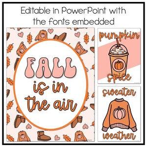 Fall Classroom Posters, Classroom Decor - Etsy Canada