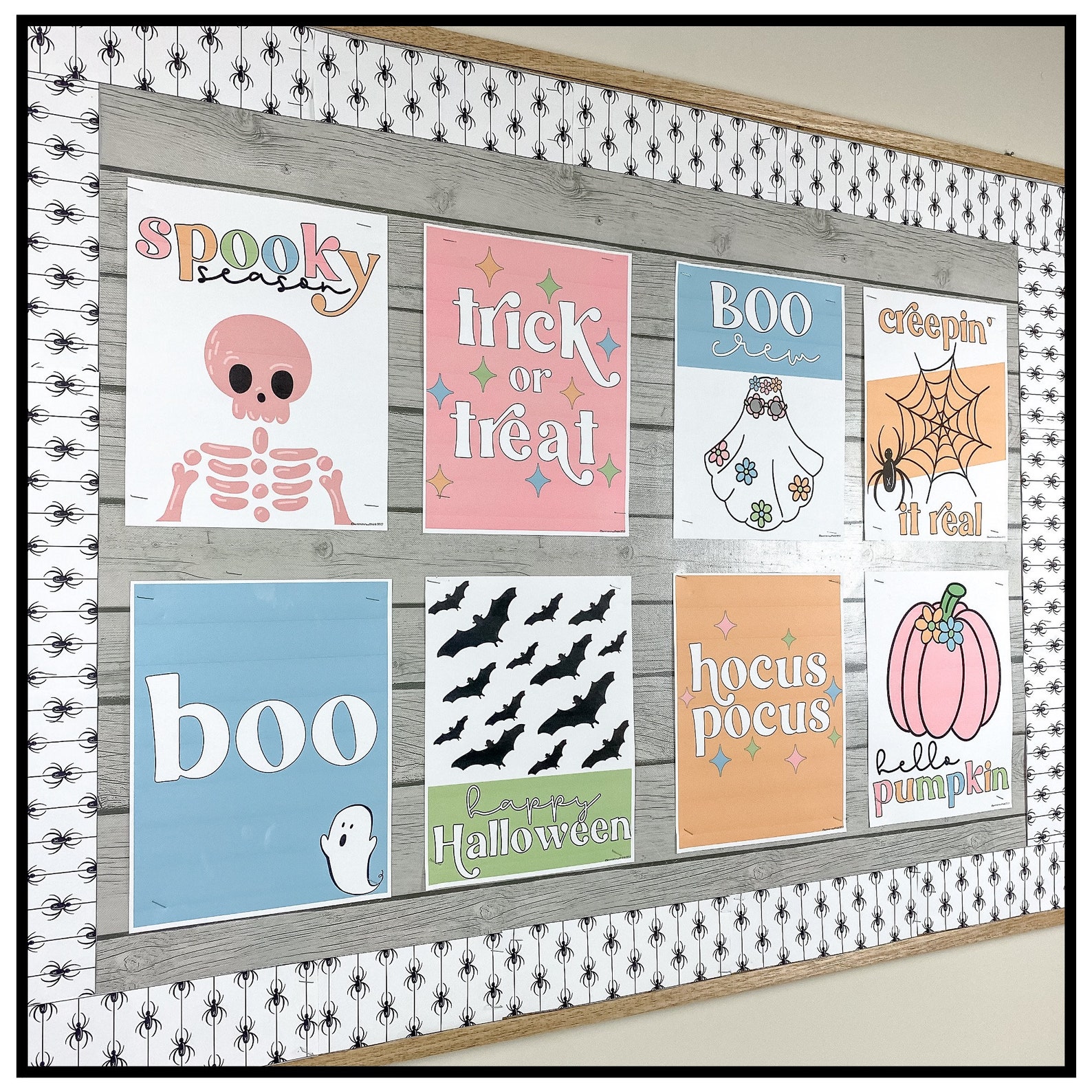 Halloween Classroom Posters Classroom Decor Retro - Etsy