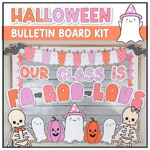 Halloween Bulletin Board Kit | Bulletin Board Kit | October Bulletin ...