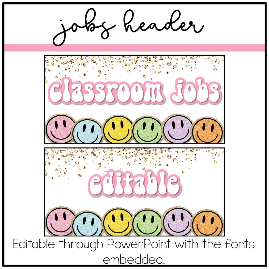 Retro Pastel Classroom Decor Classroom Jobs for Students - Etsy