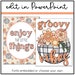 Disco Floral Classroom Posters, Inspirational, Disco Groovy Classroom ...