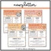 Disco Floral Classroom Newsletter, Template, Retro Classroom Decor - Etsy