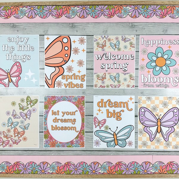 Butterfly Bulletin Board - Etsy