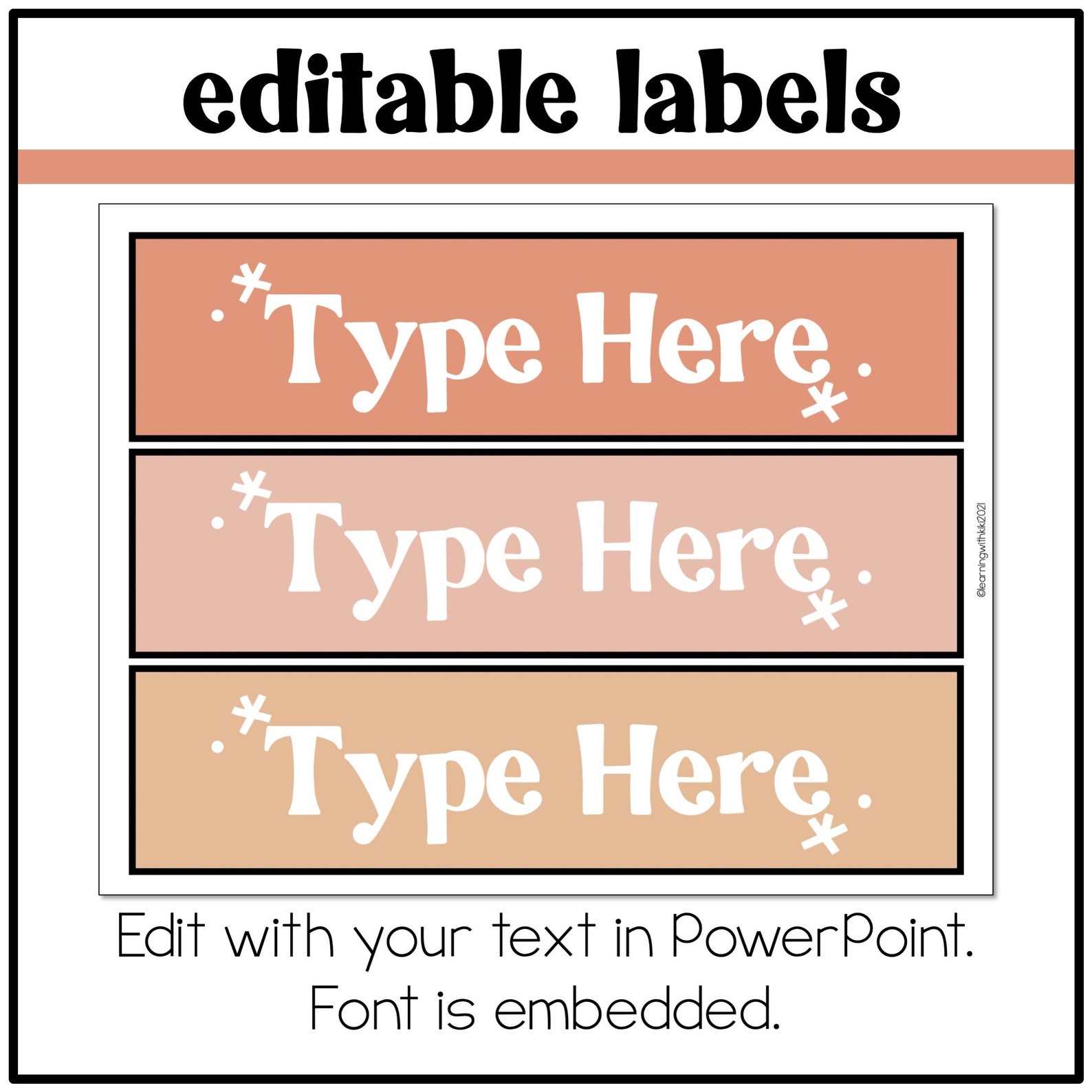 Boho Neutrals 10 Drawer Rolling Cart Labels Teacher Cart | Etsy