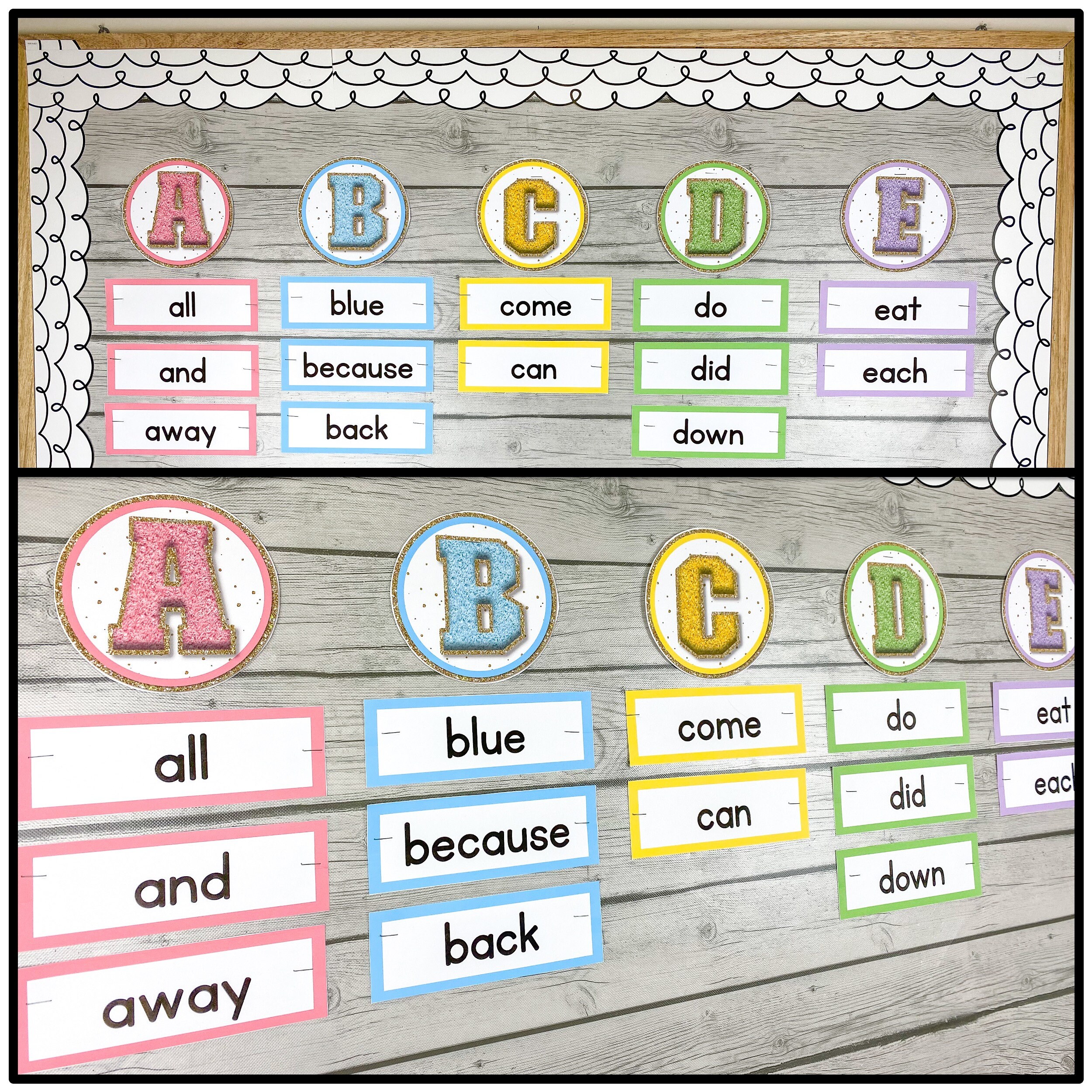 Retro Pastel Classroom Posters | Varsity Patch - Etsy