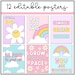 Pastel Dreams Classroom Decor Posters Growth Mindset - Etsy