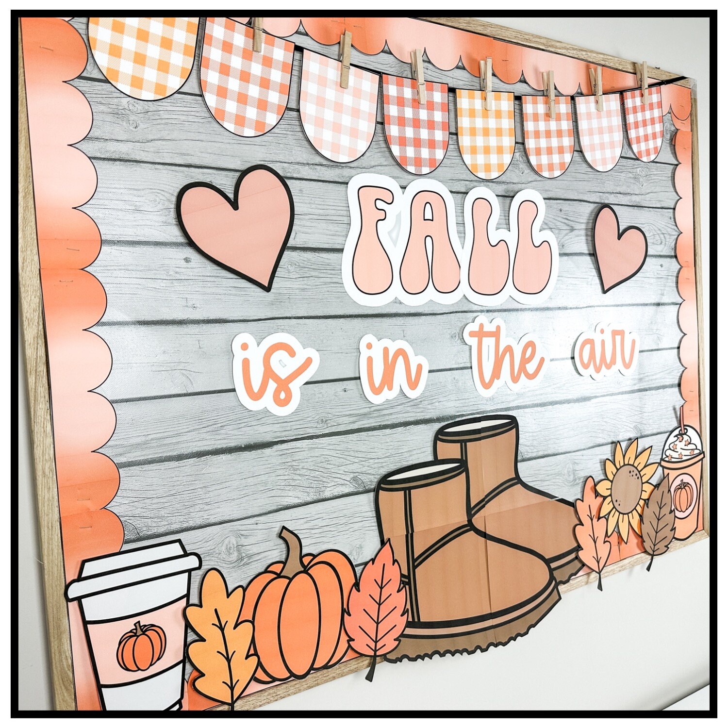 Fall Bulletin Board Kit | Fall Autumn Decor | Bulletin Board Kit ...