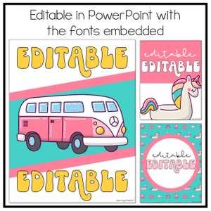 Summer Classroom Posters | Classroom Decor | Retro - Etsy