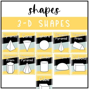 Bee Classroom Decor Shape and Color Posters Editable - Etsy