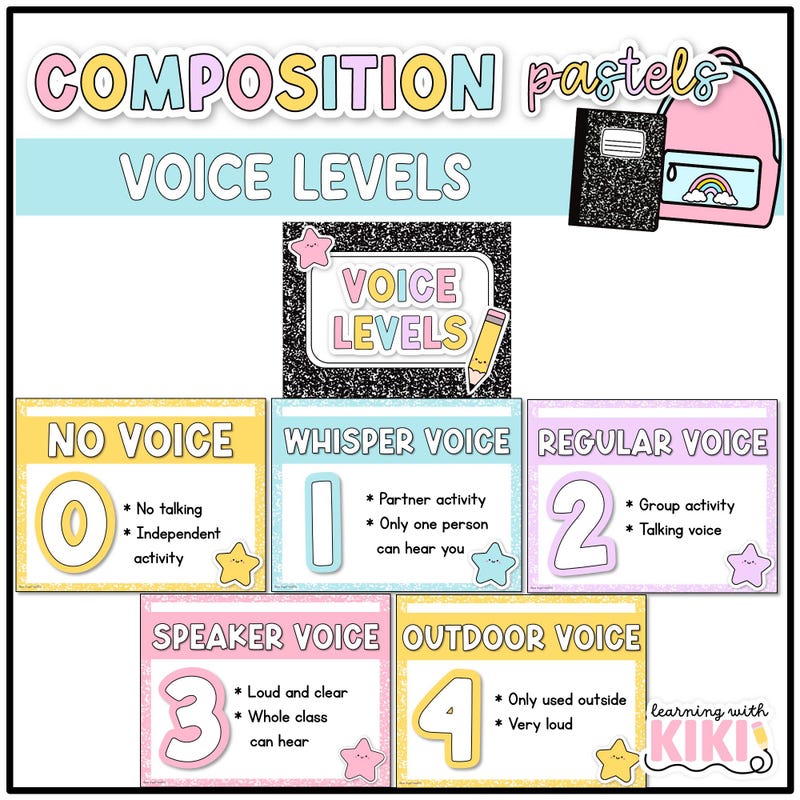 Level Voice Pastel - Etsy