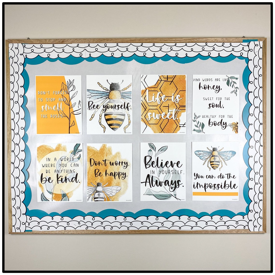 BEE AND BOTANICAL Posters Growth Mindset Bee Eucalyptus - Etsy