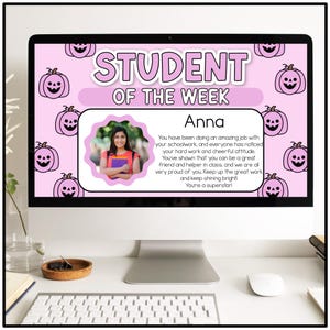 Halloween Classroom Slides | Powerpoint and Google Slides | Fall Decor ...