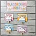 Pastel Classroom Decor | Classroom Jobs for Students | Printable - Etsy