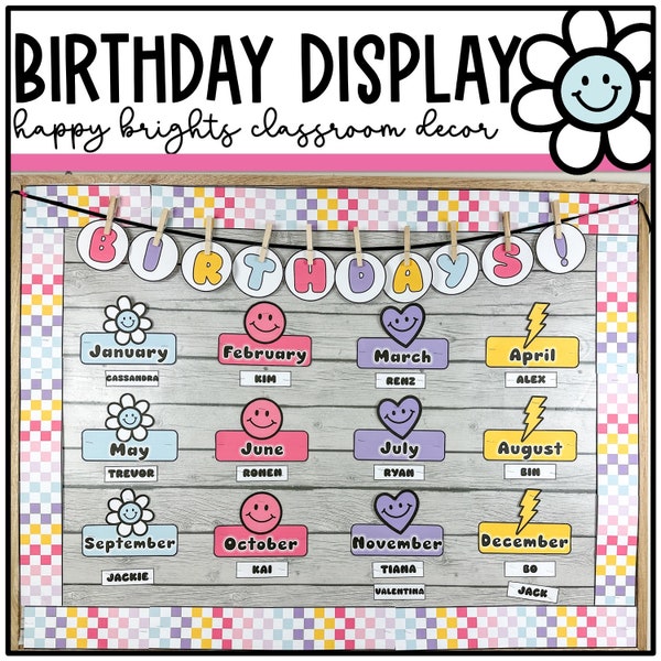 Birthday Board - Etsy