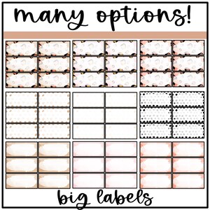 Modern Leopard Teacher Toolbox Labels, Cheetah Classroom Decor ...