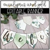 Eucalyptus and Gold Meet the Teacher | Teacher Letter - Etsy