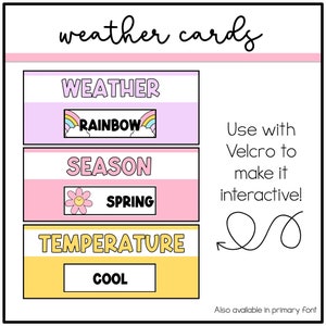 Classroom Calendar Display | Pocket Chart | Pastel Dreams | Editable ...