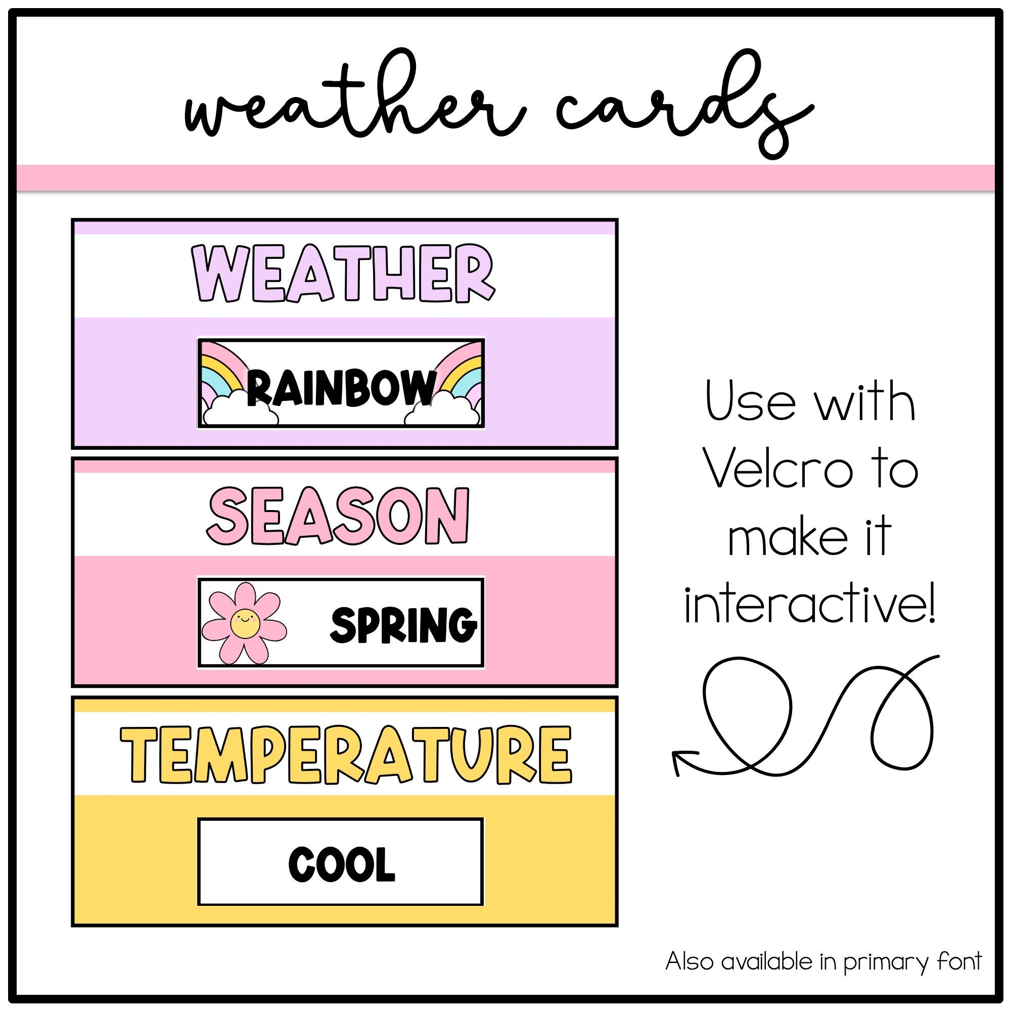 Classroom Calendar Display | Pocket Chart | Pastel Dreams | Editable ...