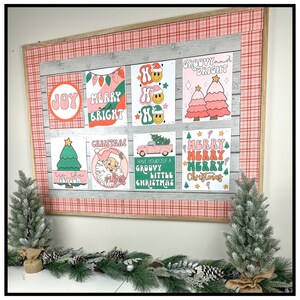 Christmas Classroom Posters | Classroom Decor | Retro - Etsy