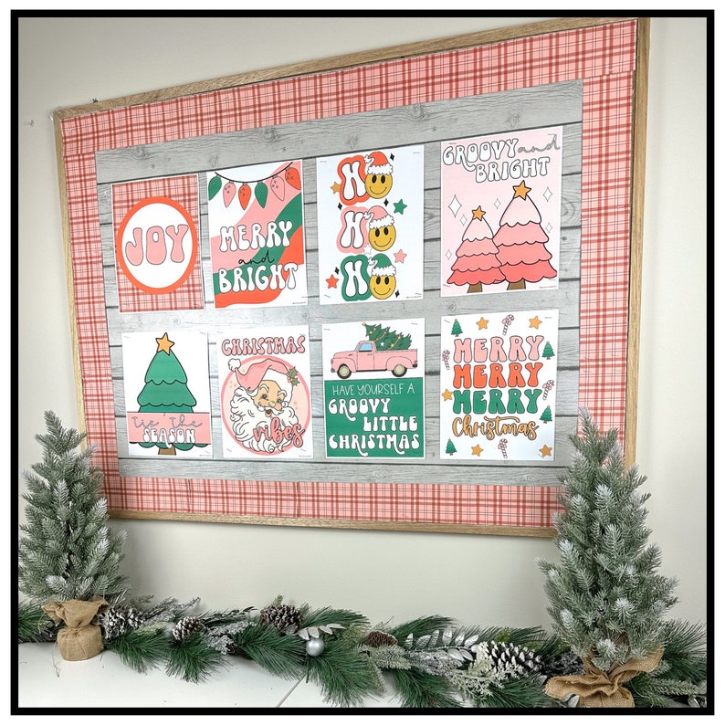Christmas Classroom Posters Classroom Decor Retro - Etsy