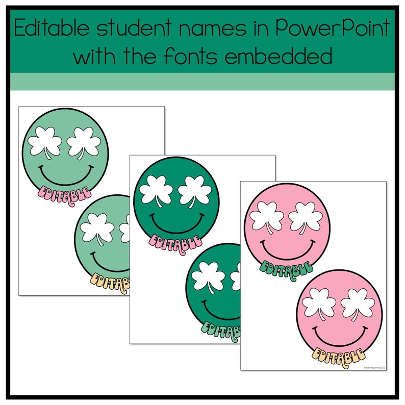 St. Patrick's Day Bulletin Board, Printable St. Patty's Day Classroom ...