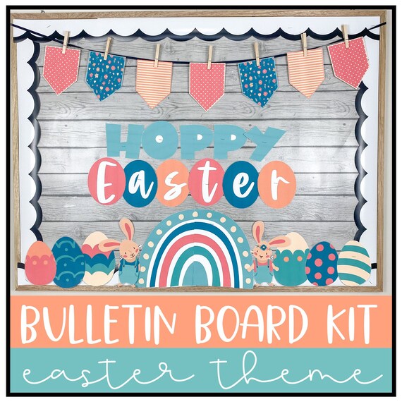 Easter Bulletin Board Kit Classroom Decor | Etsy