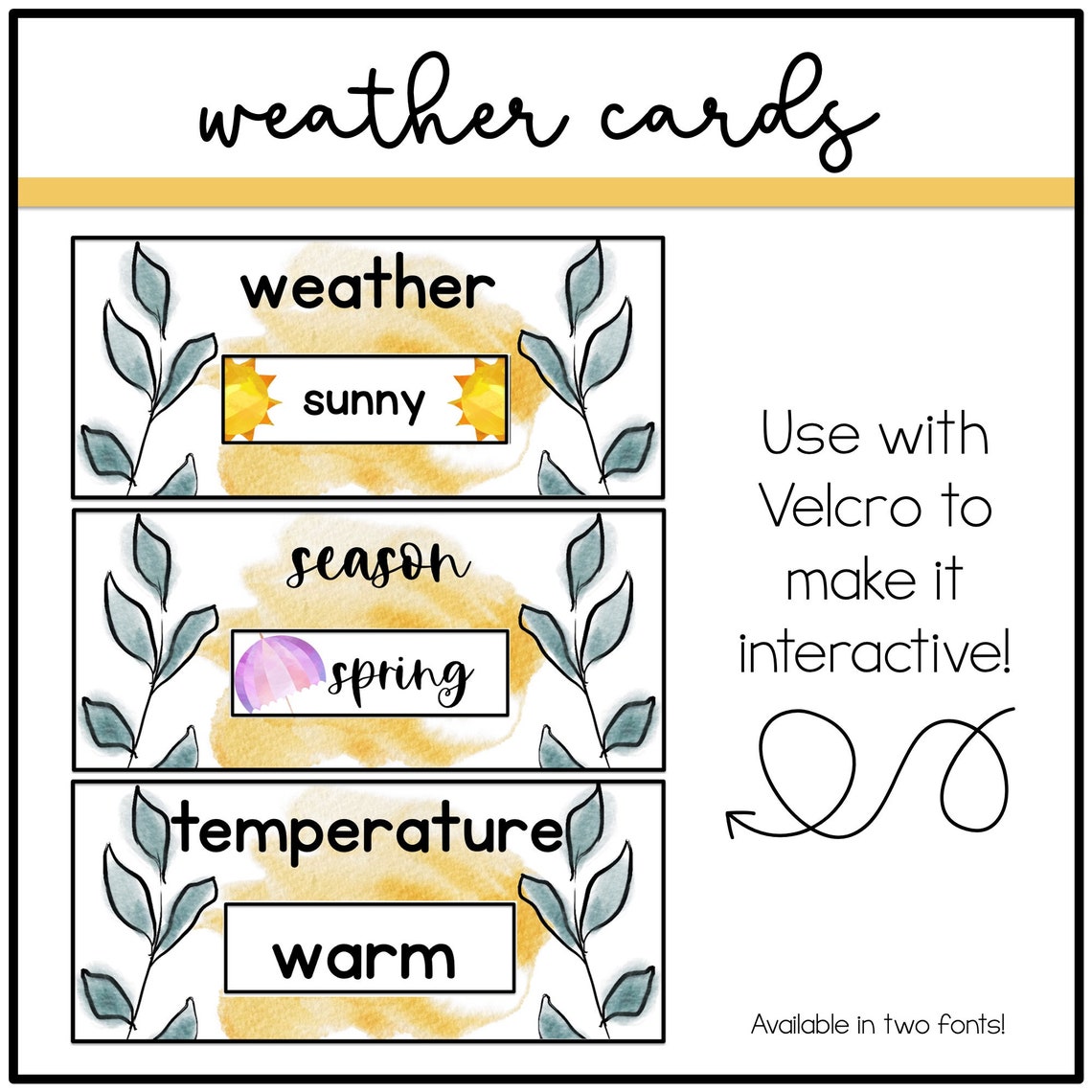 Bee Classroom Decor Calendar | Pocket Chart | Editable - Etsy