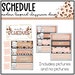 Modern Leopard 10 Drawer Rolling Cart Labels Teacher Cart - Etsy