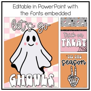 Halloween Classroom Posters, Classroom Decor - Etsy