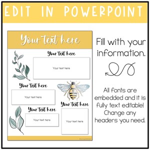 Bee Classroom Decor Meet the Teacher Teacher Letter - Etsy