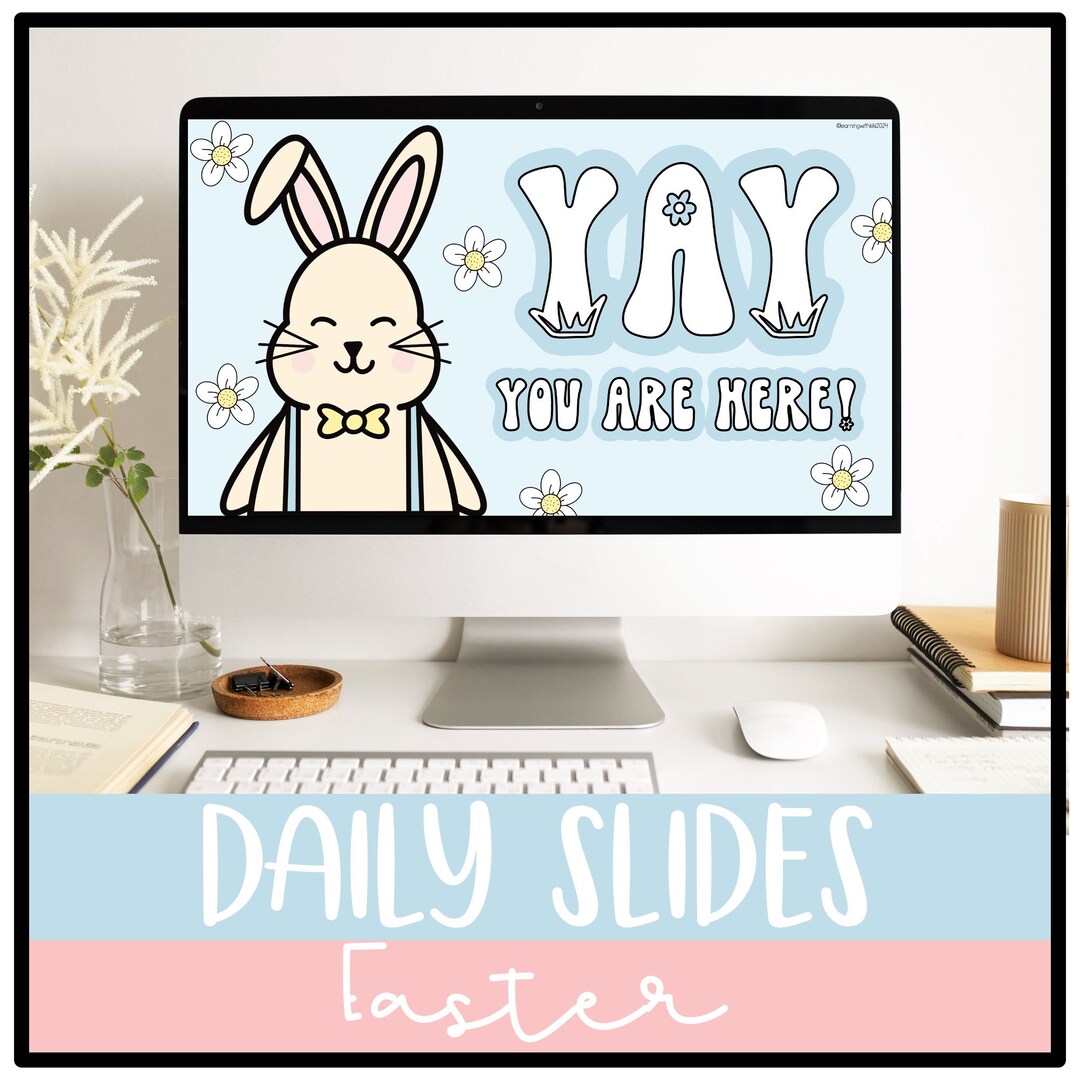 Easter Daily Google Slides and Powerpoint Templates With Timers ...