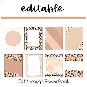 Modern Leopard Posters, Growth Mindset, Cheetah Classroom Decor ...