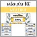 Bee Classroom Decor Calendar Pocket Chart Editable - Etsy