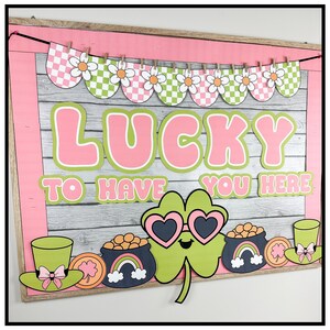 St. Patrick's Day Bulletin Board, Printable St. Patty's Day Classroom ...