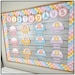 Pastel Birthday Display | Bulletin Board | Cloud Classroom Decor - Etsy