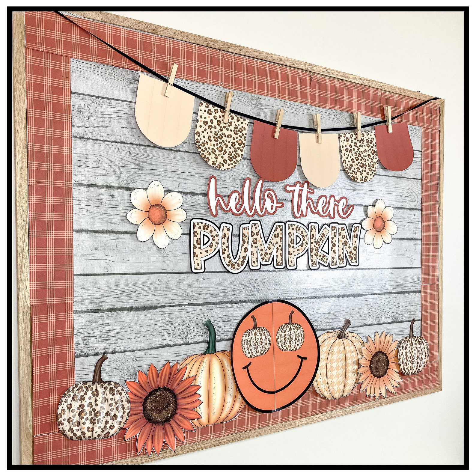 Fall Bulletin Board Kit Classroom Decor Retro - Etsy