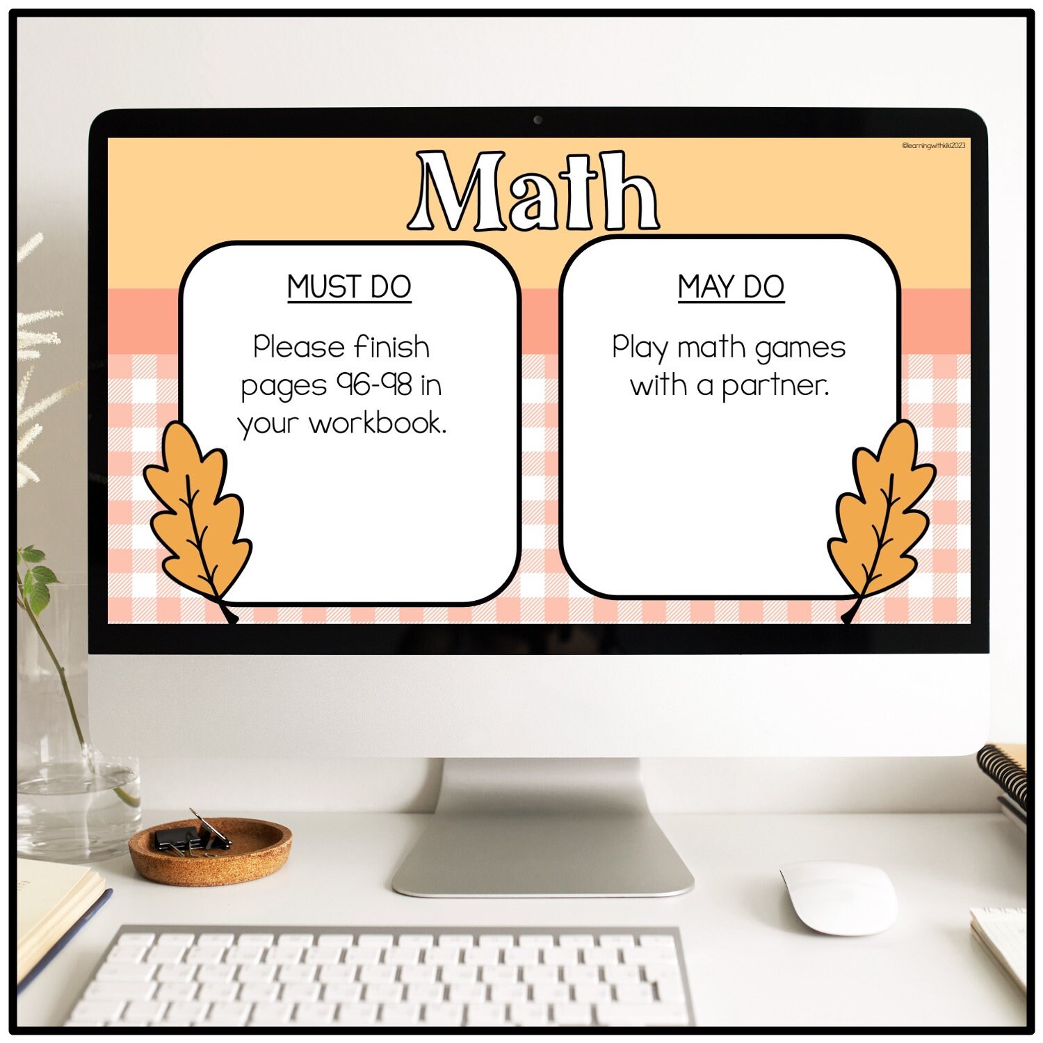 Fall Daily Google Slides and Powerpoint Templates With Timers, Autumn ...