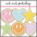 Retro Pastel Bulletin Board Letters | Smile Patches - Etsy