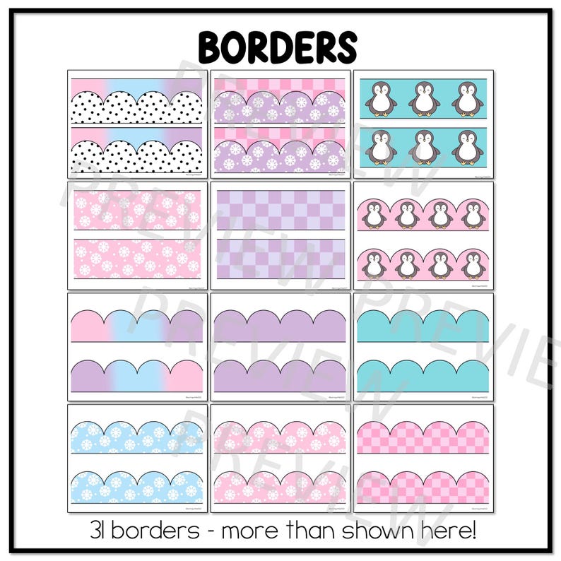 Winter Bulletin Board Kit | Classroom Decor | January Classroom Decor ...