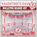 Valentine's Day Bulletin Board Kit | Classroom Decor | February ...