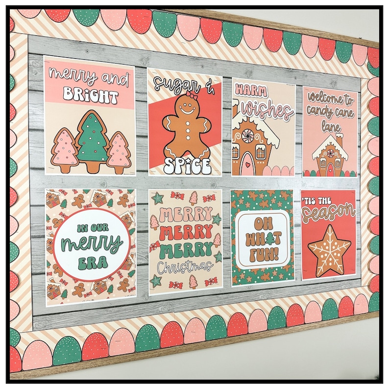 Christmas Classroom Posters, Classroom Decor - Etsy