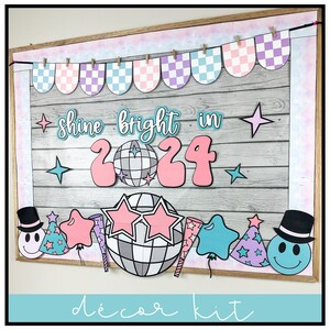 New Years Classroom Decor Bundle, Bulletin Board, Posters, Classroom ...