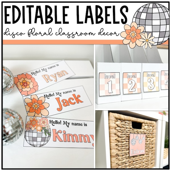 Classroom Labels - Etsy