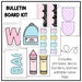 Back to School Bulletin Board Kit, Classroom Decor, Pastel Trendy ...