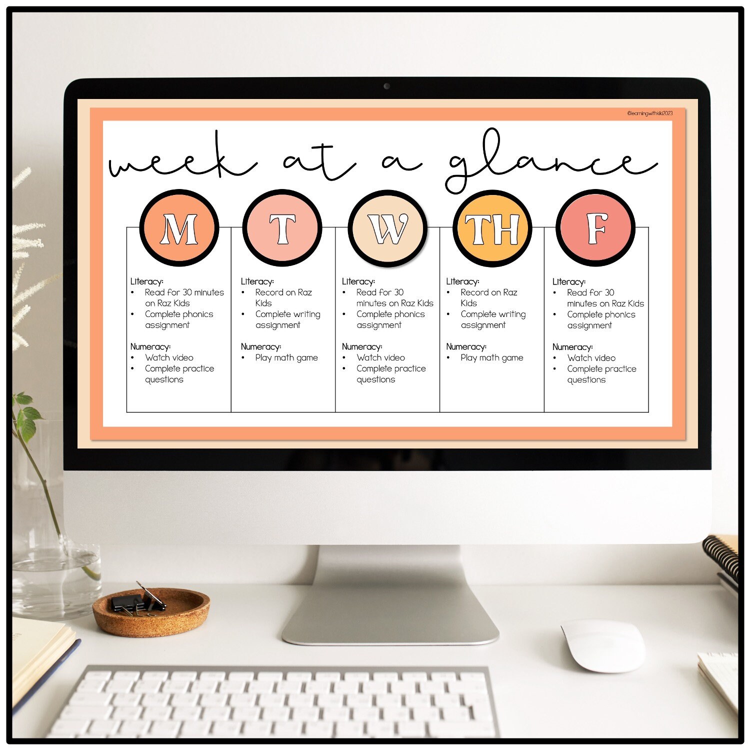 Retro Groovy Powerpoint and Google Slides™ Templates for Teachers With ...